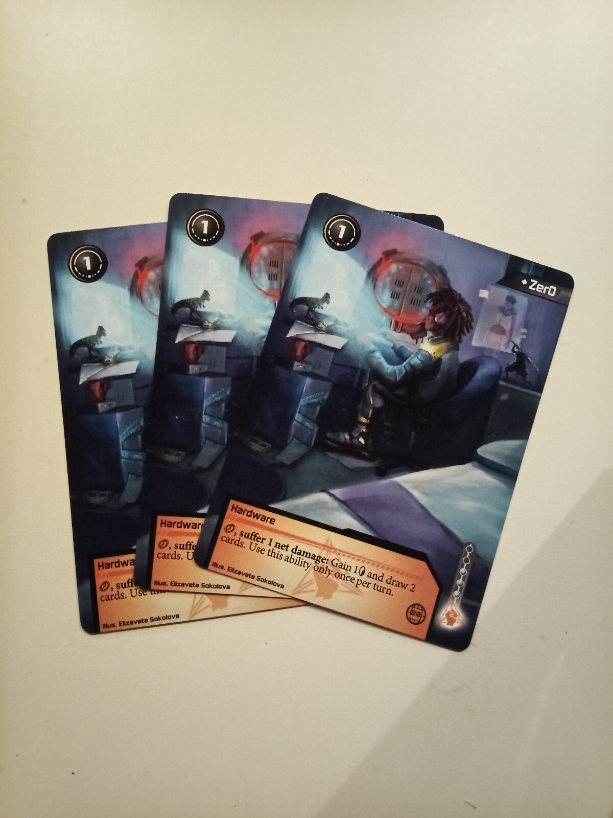 Netrunner Nisei / Null Signal Games alt art Zer0 (3 cards) | eBay