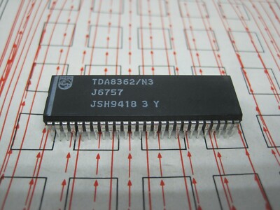 1pcs TDA8362/N3 Integrated PAL and PAL/NTSC TV processors Philips ...