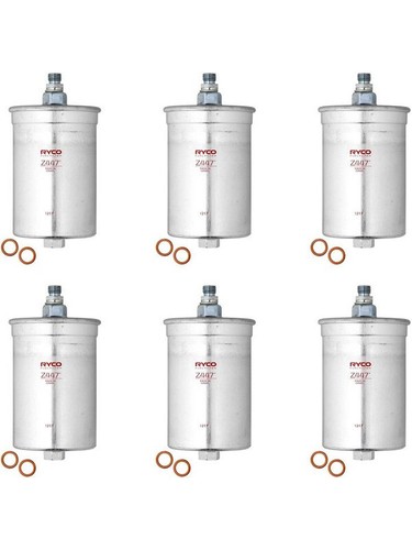 6 x Ryco Fuel Filter Z447 fits Mercedes Benz C-Class 1.8 W202 C 180 ...