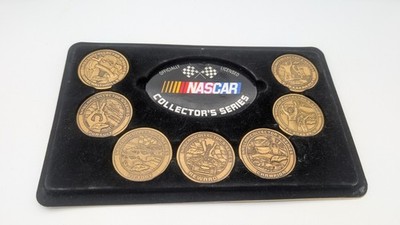 NASCAR Collector's Series Bronze Medallion Set of 7 1st Edition Medals ...