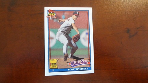 1991 TOPPS # 299 SCOTT RADINSKY BASEBALL CARD | eBay