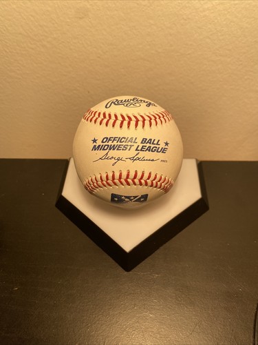 Rawlings Official MINOR LEAGUE Baseball MIDWEST LEAGUE GAME New in ...