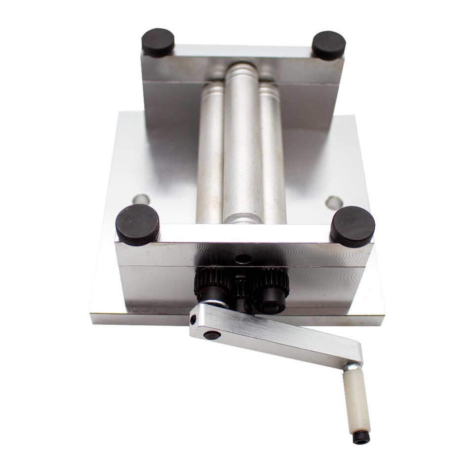 DIY Manual Plate Rolling Machine Soft Metal Sheet Soft Metal Tube Mini ...