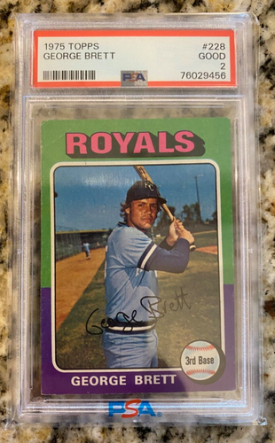 1975+Topps+-+%23228+George+Brett+%28RC%29 for sale online | eBay