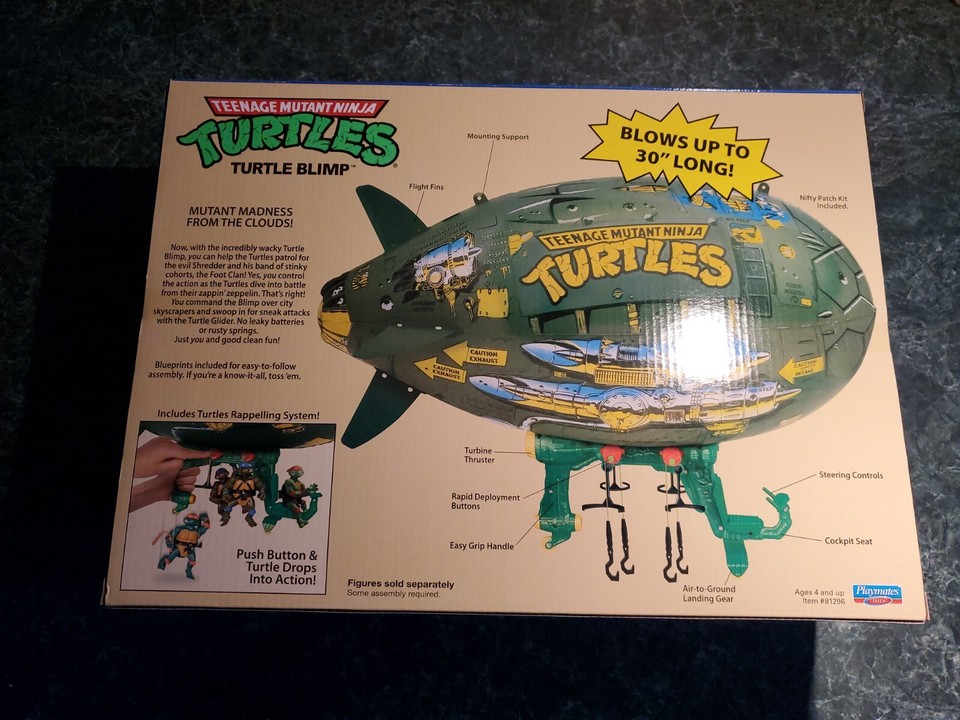TMNT RETRO TURTLE BLIMP TEENAGE MUTANT NINJA TURTLES WALMART NEW | eBay
