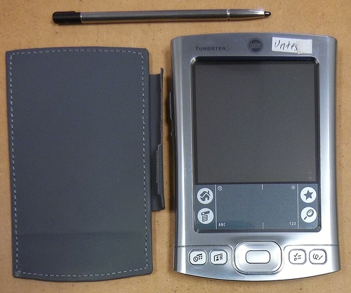 Palm Tungsten E - Silver Handheld Pocket PDA Pilot Digital Organizer ...