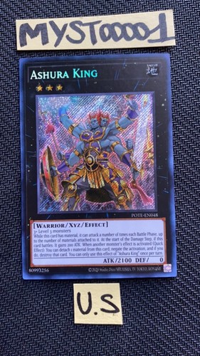 🇺🇸 Carte Yu-gi-oh! Ashura King POTE-EN048 Secrète Rare US Exc | eBay
