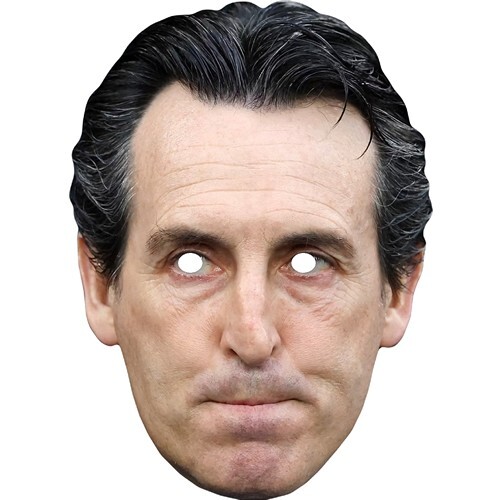 Unai Emery Manager Celebrity Card Face Mask - Ready To Wear - Fancy ...