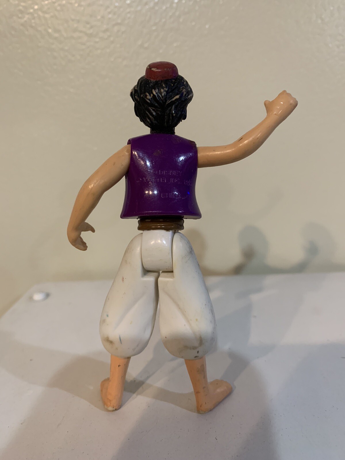 1993 vintage LOT 5-6" Disney ALADDIN PRINCE ALI GENIE SULTAN PVC ...