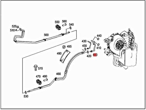Genuine MERCEDES V251 R-CLASS W251 V251 Refrigerant line 2518303515 | eBay