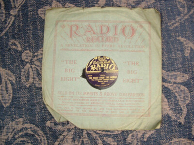 Vintage 78rpm Record Edison Bell Radio Original London Dance Band | eBay