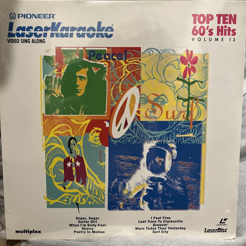 Top Ten 60’s Hits V. 13 Pioneer Karaoke Laserdisc New Sealed | eBay