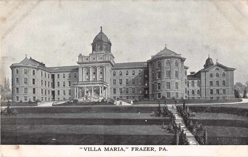 Frazer Pennsylvania Villa Maria Exterior View Antique Postcard J54730 ...