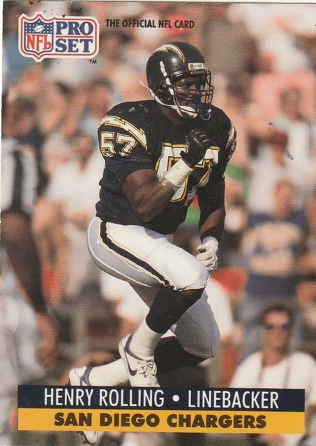 1991 Pro Set - #643 Henry Rolling (RC) for sale online | eBay