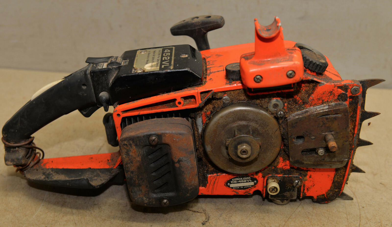 Echo 452VL vintage chainsaw collectible logging firewood tool Kioritz ...