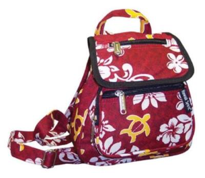 Aloha Hawaii Spirit Backpack Hawaiian Print Travel Shopping Hiking Bag ...