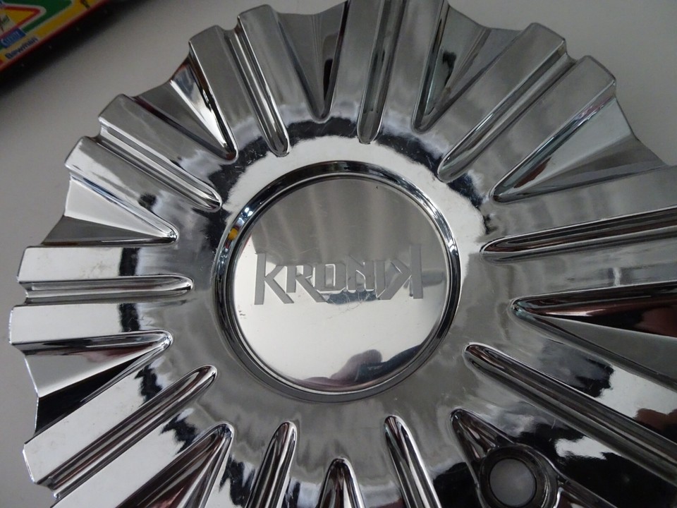 KRONIK Chrome Custom Wheel Center Cap # G137-ABS-1-CAP, LG1506-04 | eBay