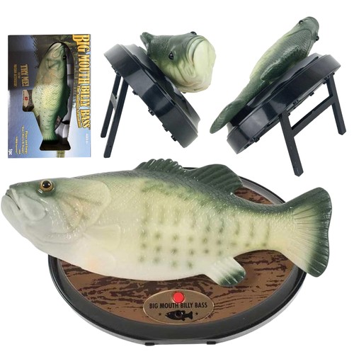 Big Mouth Billy Bass 15th Anniversary The Singing Sensation - Singing ...
