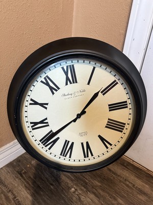 Sterling & Nobel Clock Co. 12” Round Wall Clock | eBay