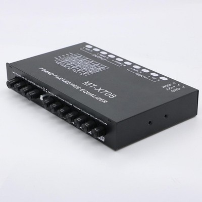 7 Band Parametric Car Audio Equalizer, 7 Band Parametric Equalizer DC ...