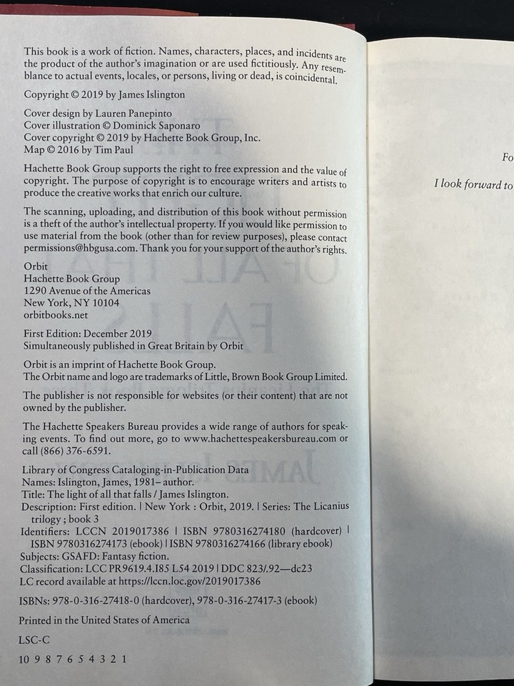 Lot of 3 The Licanius Trilogy Series by James Islington (1 & 2 PB, 3 HC ...