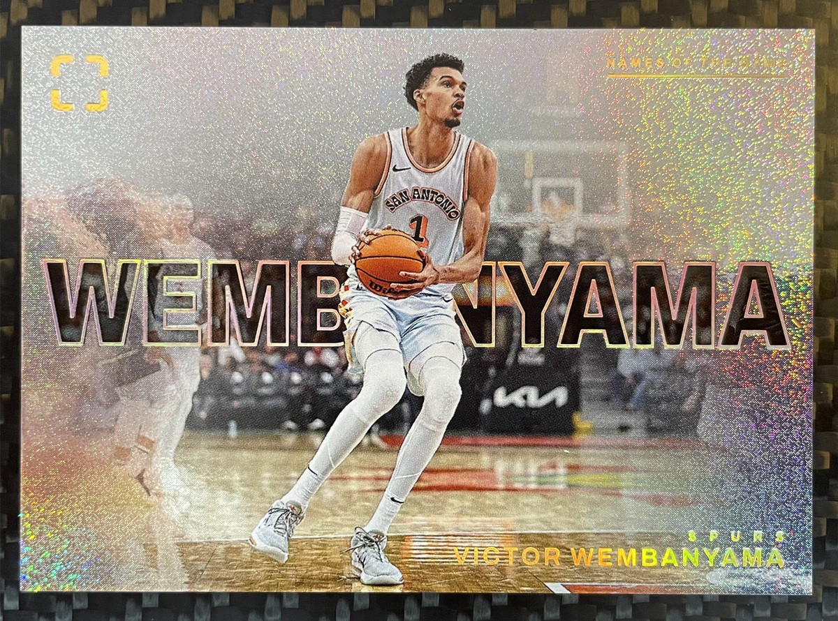 2024-25 Panini Photogenic Victor Wembanyama #2 Names Of The Game Case ...