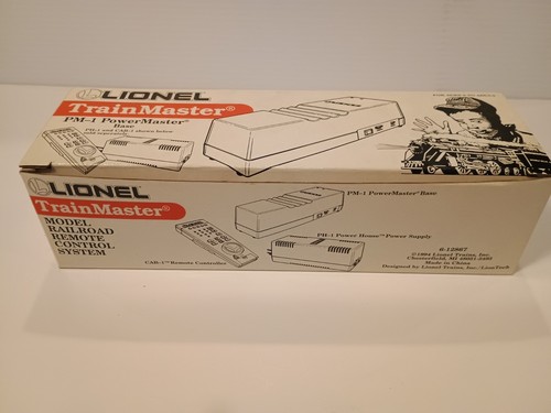 Lionel PM-1 Power Master Trainmaster Command Control Base 6-12867 NIB ...