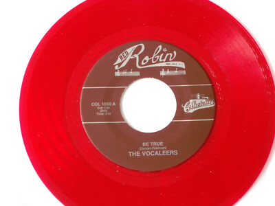 VOCALEERS~BE TRUE~ RED WAX~ MINT~ OH WHERE~ RED ROBIN RECORDS | eBay