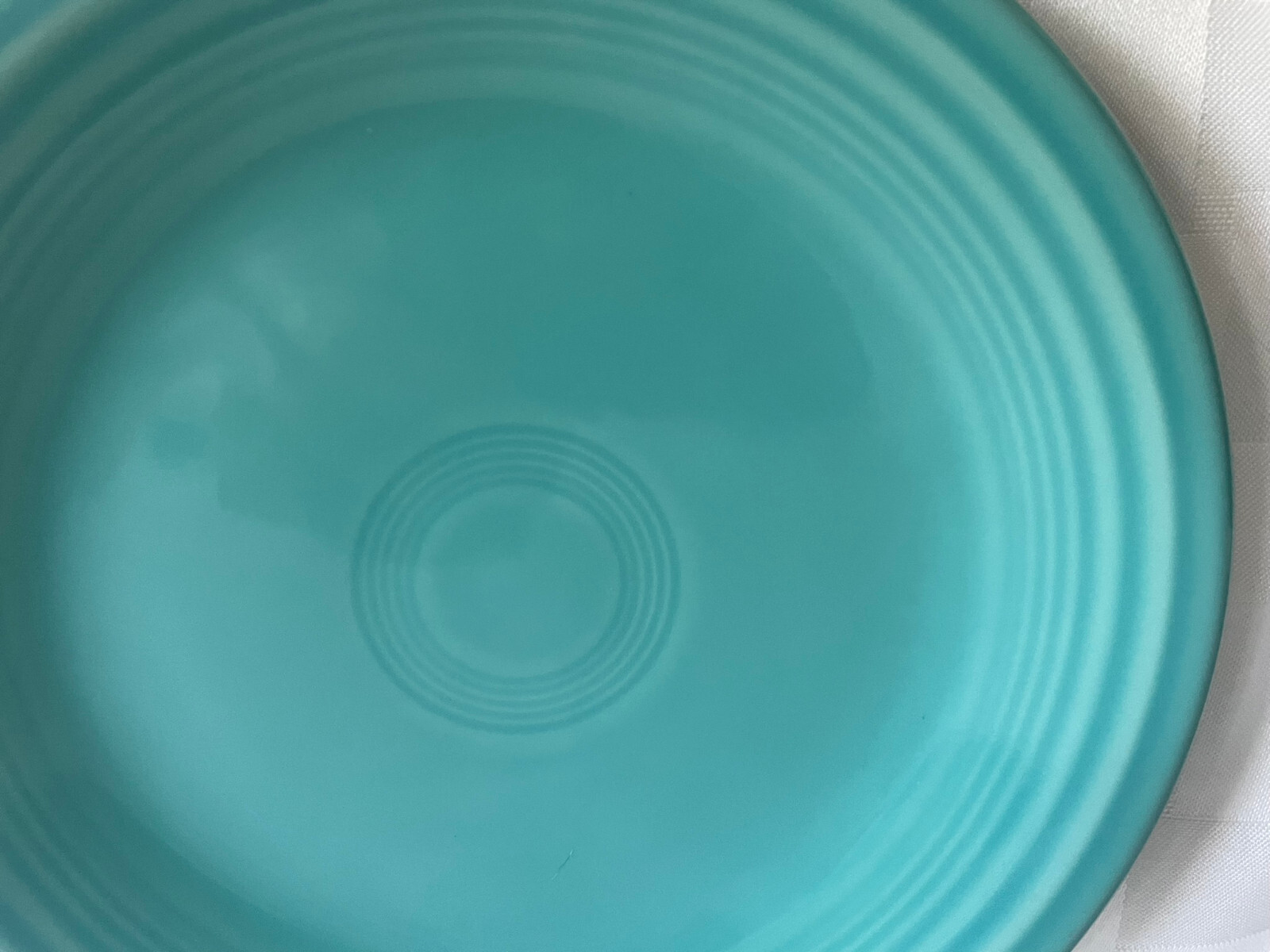 Fiesta TURQUOISE Blue Classic Rim 7.25" Place Setting Salad Plate ...