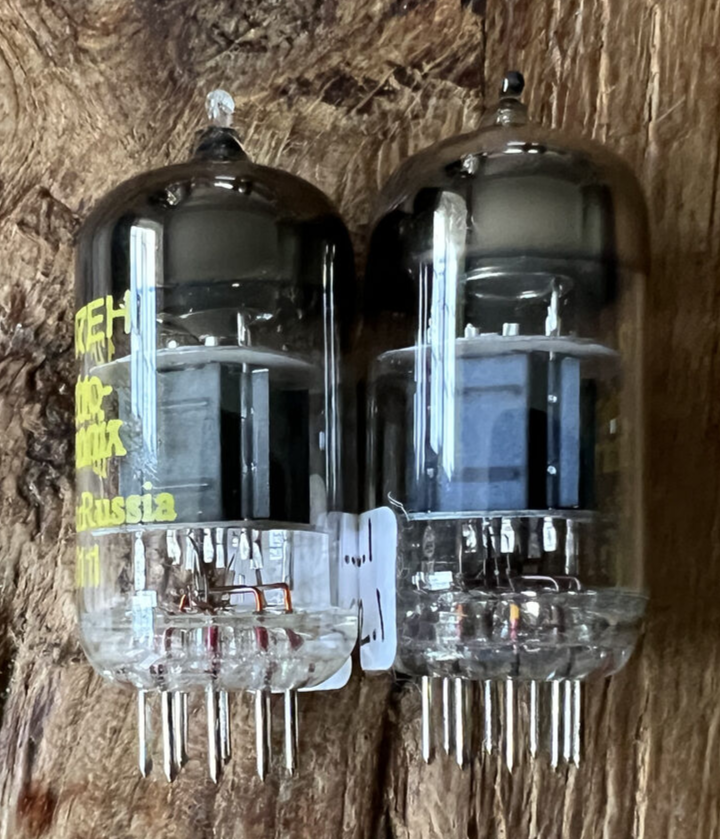 Matched Pair Electro Harmonix 12AX7 / ECC83 Valves/Vacuum Tubes - AVO ...
