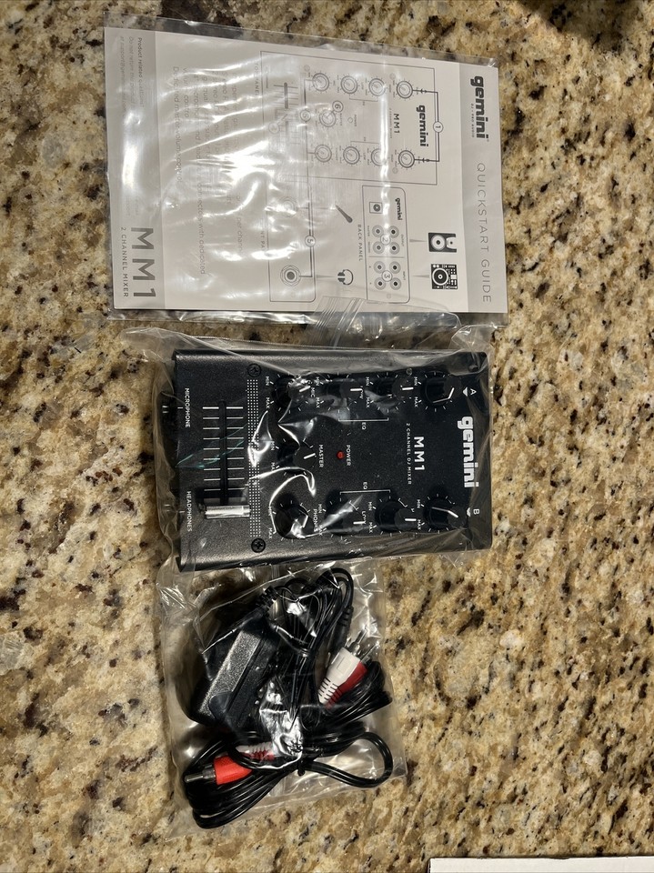 Gemini Pro Audio Equipment 2 Channel Podcast Live Studio Mini Sound ...
