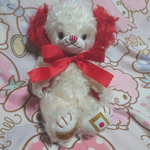 Merrythought Cheeky Bear Red & White Japan Limited Stuffed Toy Plush ...