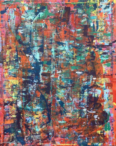 New LARGE CONTEMPORARY ORIGINAL MODERN ABSTRACT PAINTING Fine ART Dan ...