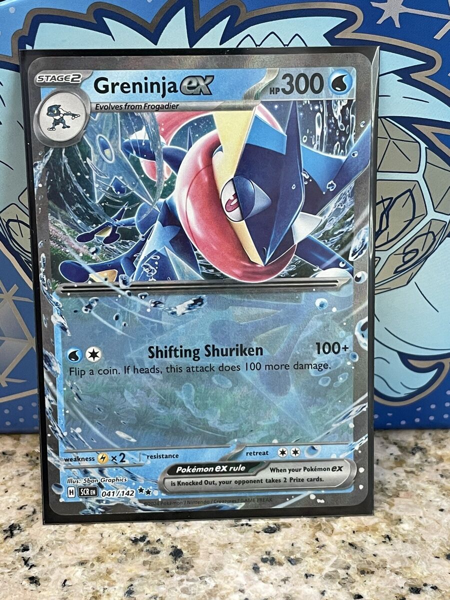 Greninja ex 041/142 - Double Rare - Pokemon TCG: Stellar Greninja ex 041/142 - Double Rare - Pokemon TCG: Stellar