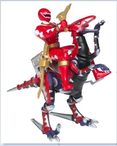Power Rangers Dino Thunder RAPTOR Rider Red Ranger Action Figure NEW ...