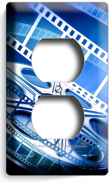 MOVIE FILM REEL LIGHT SWITCH OUTLET PLATES PRODUCTION BLOGGER STUDIO ...