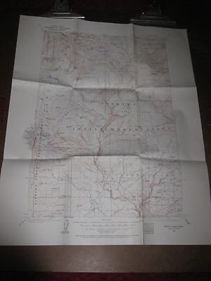 Mount Adams Washington WA Topographic Map 1904 Reprint 1:125 000 Survey ...