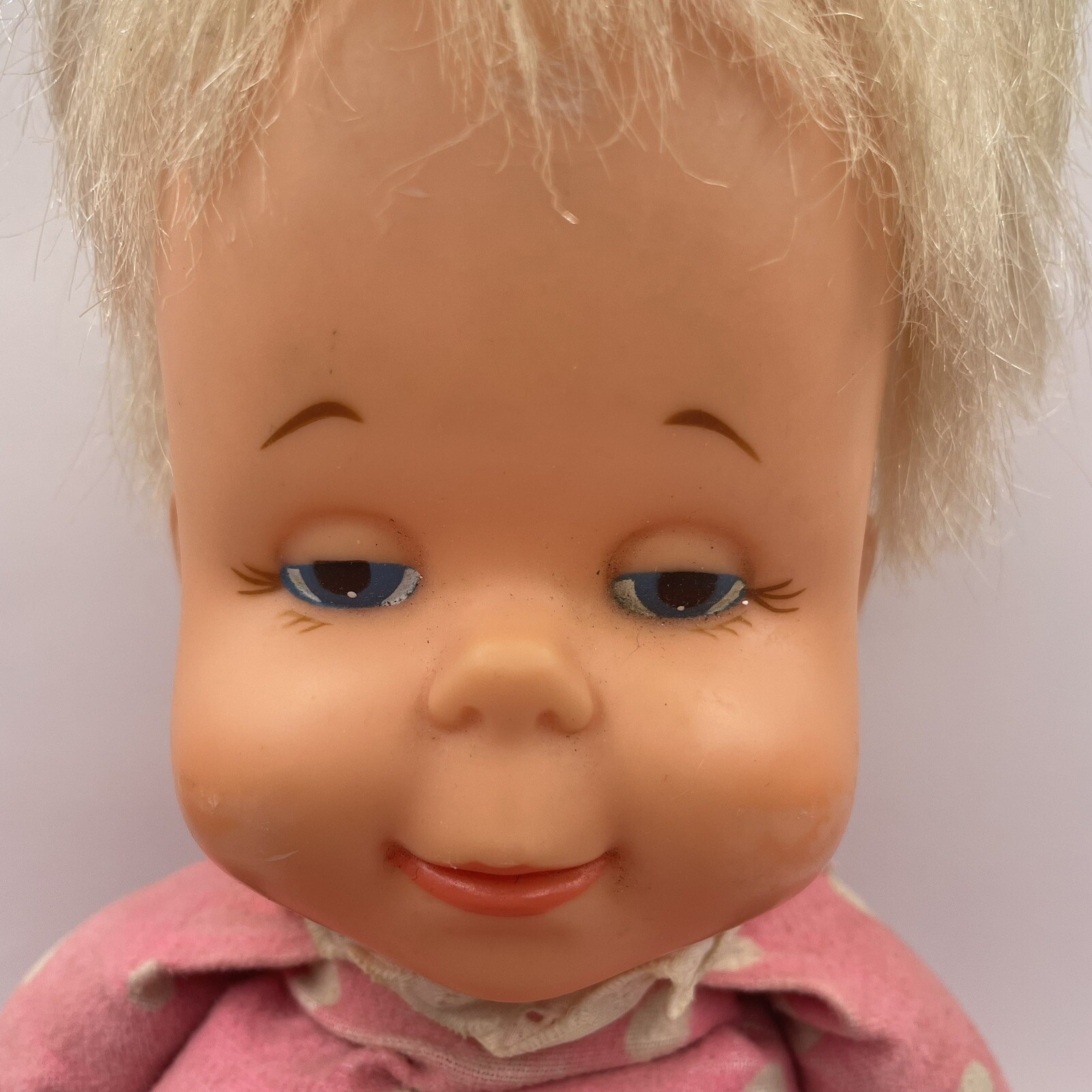 Vintage Matel 1964 Pull String Drowsy Doll - Fabric Body No Sound 1964 ...