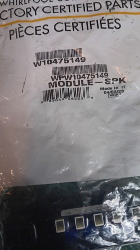 Spark Module Wpw10475149 | eBay