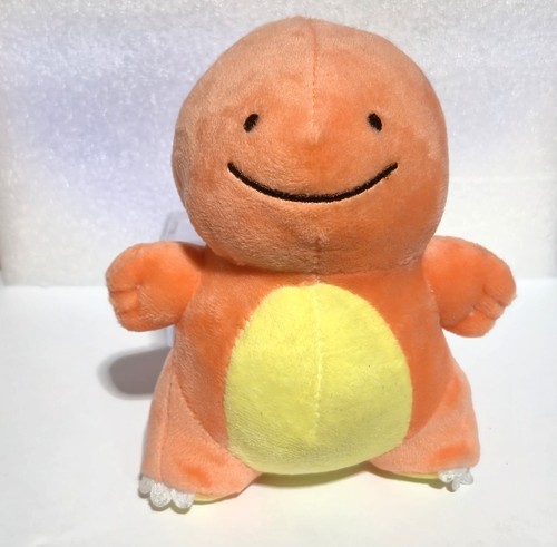 Pokemon Ditto Transform Plush Original Charmander Used Pokemon Center ...