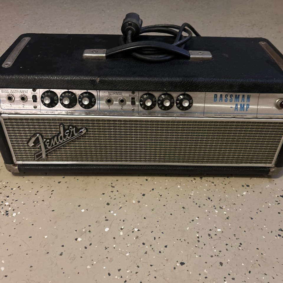 Fender Bassman Vintage Tube Amp Head AB165, | eBay