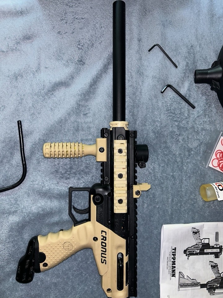 tippmann cronus paintball gun with 3k tank | eBay