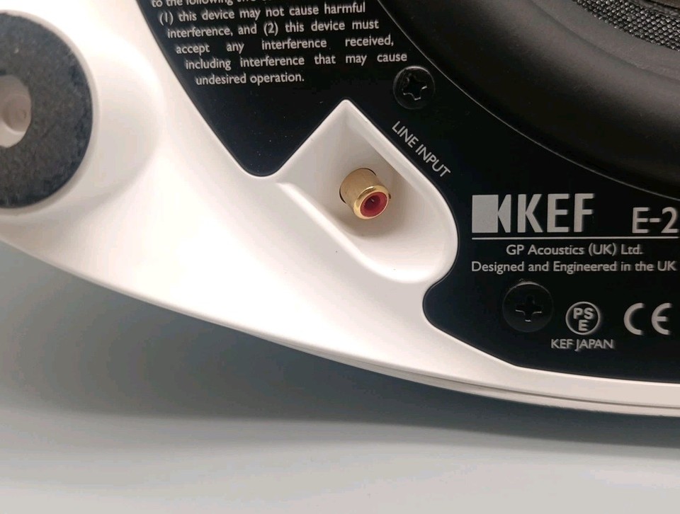 KEF E2 Subwoofer aus dem Heimkinosystem E305 weiß matt | eBay.de