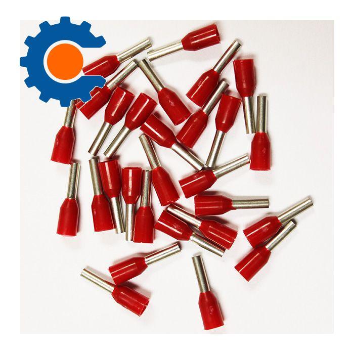 Eclipse Tools Pro'sKit Insulated Red Wire Ferrules, 18 AWG x 14mm, 100 ...