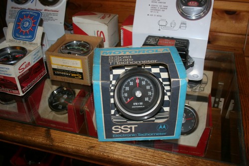 Nos Vintage Motorola SST 8000 RPM Tachometer Mint in Box! Model 8T6B | eBay