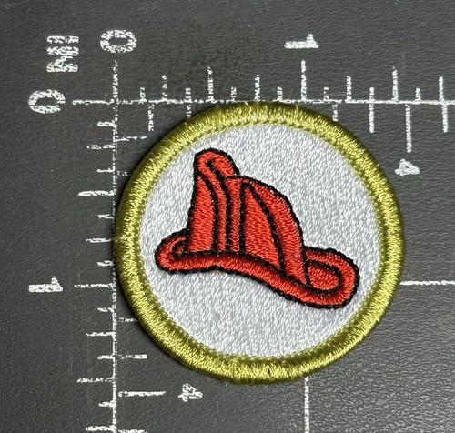 Fire Safety Merit Badge Firemanship Hat Boy Scouts of America BSA ...