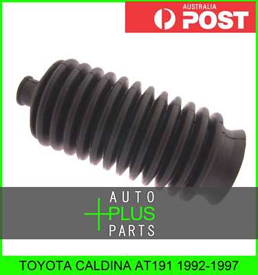 Fits TOYOTA CALDINA AT191 Steering Rack End Boot Rubber | eBay