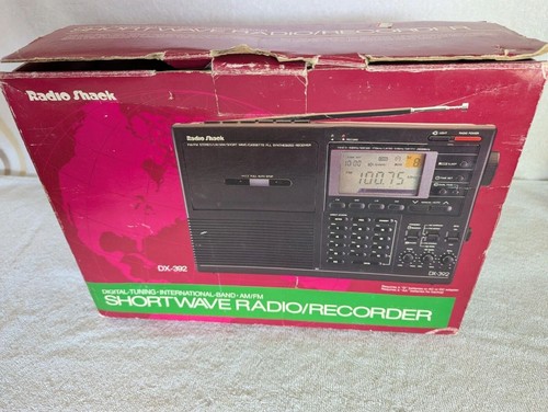 Upgraded Vintage RadioShack DX-392 SW/SSB, FM Stereo Radio w. Cassette ...