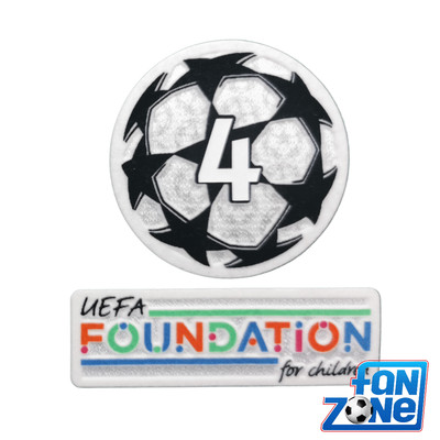 SPORTING ID PATCH CHAMPIONS LEAGUE SET STARBALL4 UEFA FOUNDATION AJAX ...