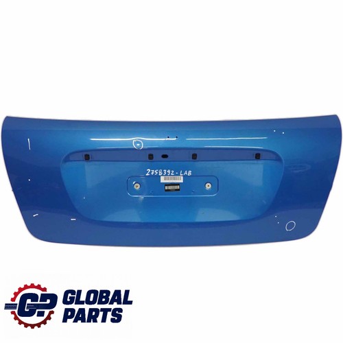 Boot Trunk Lid Mini R57 Cabrio Tailgate Panel Laser Blue Metallic - A59 ...
